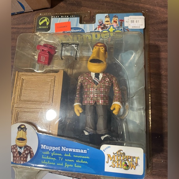 Palisades Toys | Toys | Factory Sealed Muppet Newsman Action Figure 203 ...